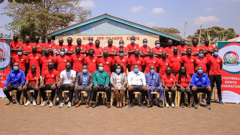 Eric Ochieng "Cantona" urges ex-footballers to take up coaching ...