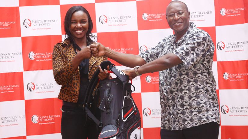 Evelyne Wanjiku wins Inaugural KRA Golf Open | MozzartSportKe