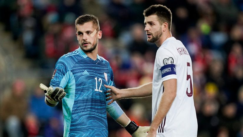 The man of a word - a Latvian FA chairman swims in the ice-cold fjord ...