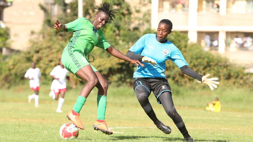 Vihiga Queens mesmerize Neddy Atieno-less military girls Ulinzi ...