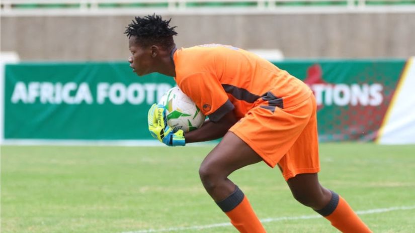 Heroic Kenyan goalkeeper Lilian Awuor unveiled in France after sealing ...