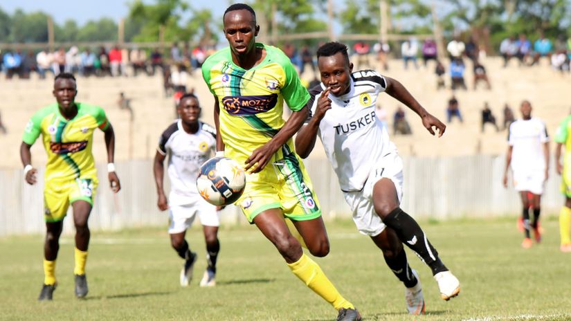 Luvanda, Macharia on target as Tusker subdue Homeboyz at Bukhungu ...