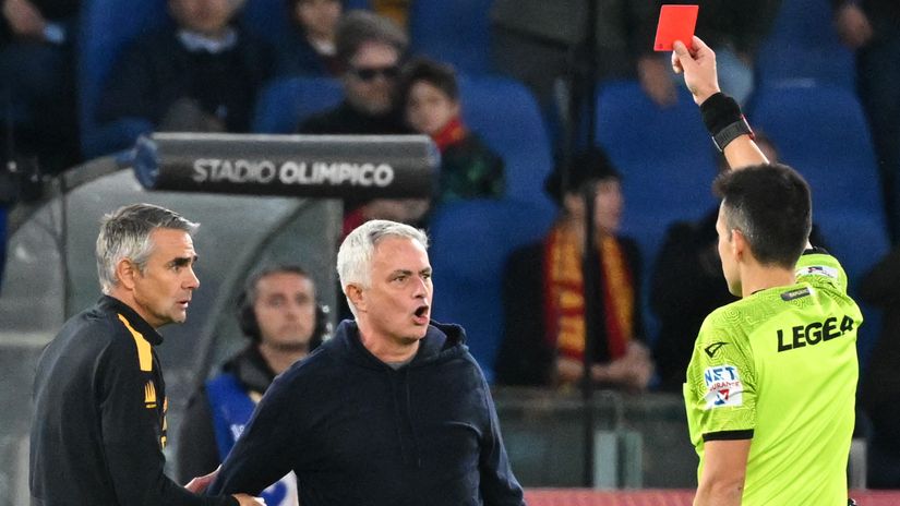 Italian referees are at war with Mourinho and Roma | MozzartSportKe