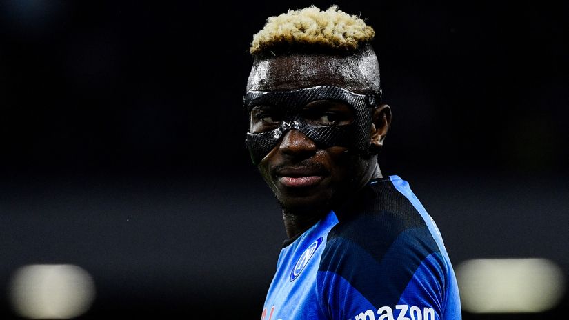 Osimhen opens up about his face operation: 'I had to rebuild my face ...