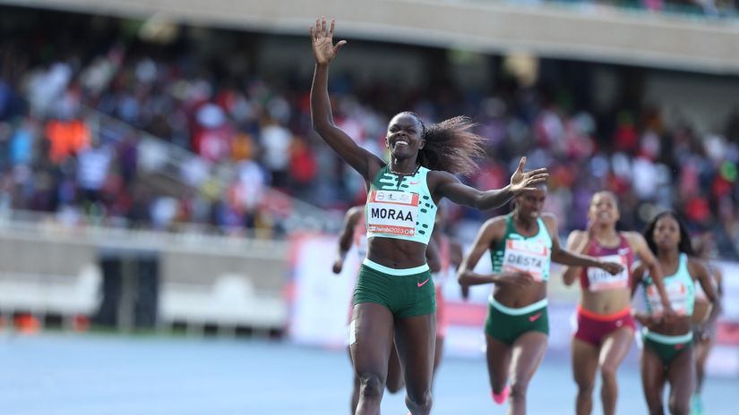 On song Mary Moraa to face Olympic champion McLaughlin-Levrone in ...