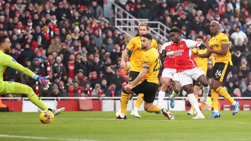 It would need more than Wolves' dull fangs to take the Gunners off the ...