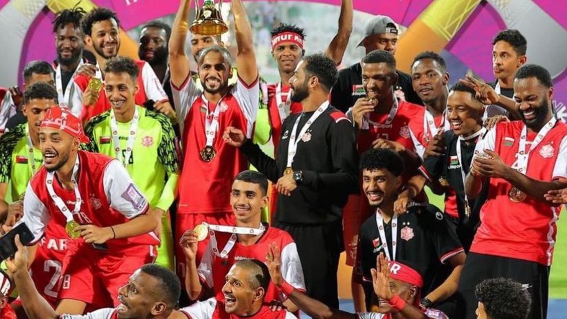Stars Abroad: Alphonce Omija crowned Sultan Cup Champion in Oman ...