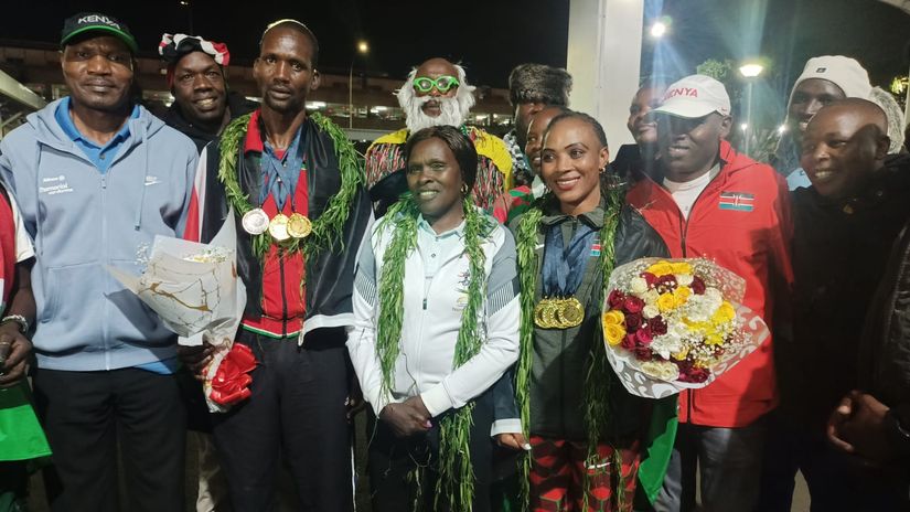 Grace Kidake dedicates medals to late father after triumph in Albania ...
