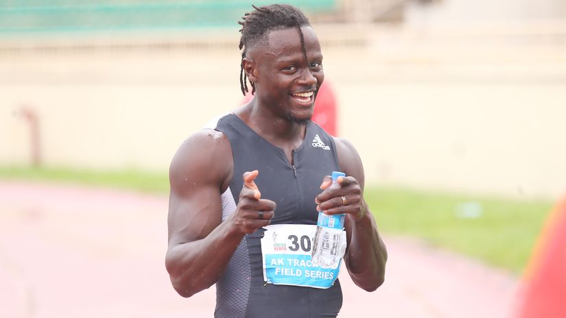 Mark Otieno shares cute 'training partner' video as 2025 preps intensify | MozzartSportKe