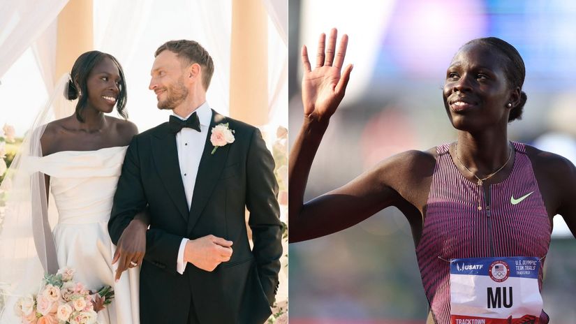Former Olympics 800m champion Athing Mu weds long term lover [PHOTOS ...